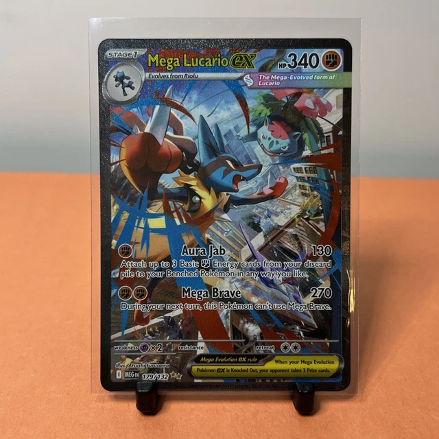 2025 POKÉMON MEGA Lucario SIR Mega Evolutions NM $558.72 - PicClick CA