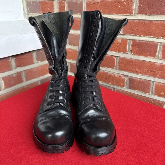 SHELLYS RANGER 14 Eyelet Steel Toe Boots 1980’s Skinhead / Punk Size UK ...