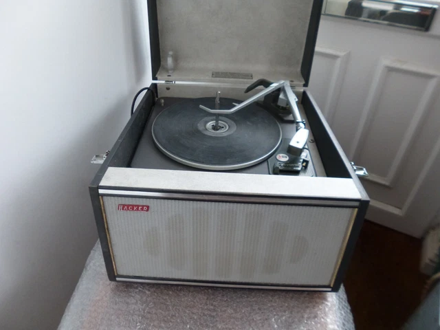 A HACKER GP15 Valve Record Player With Garrard Turntable £21.52 ...