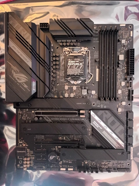 'ASUS ROG STRIX B560-F gaming wifi' motherboard (intel 10th-11th gen ...