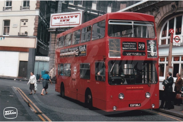 BUS PHOTO - London Transport DMS96 EGP96J Daimler Fleetline DMS on 39 £ ...