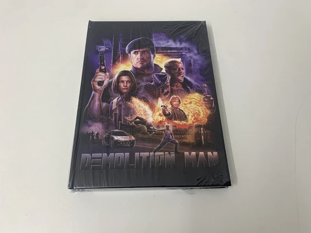 DEMOLITION MAN LIMITED Uncut DVD+Blu-ray Mediabook - Cover A 144/333 NEU! EUR 199,99 - PicClick DE