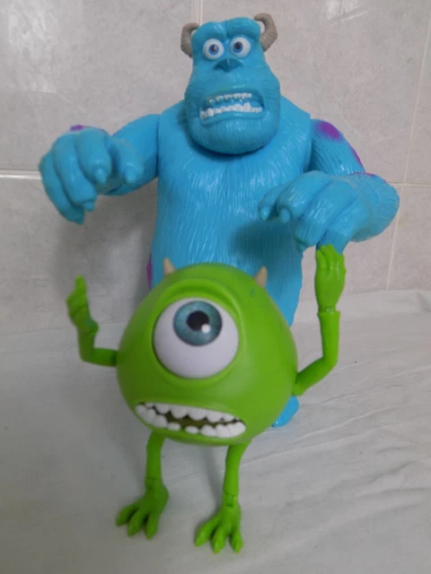 Posable Disney Pixar Monsters Inc Sulley Mike Wazowski Action Figures £