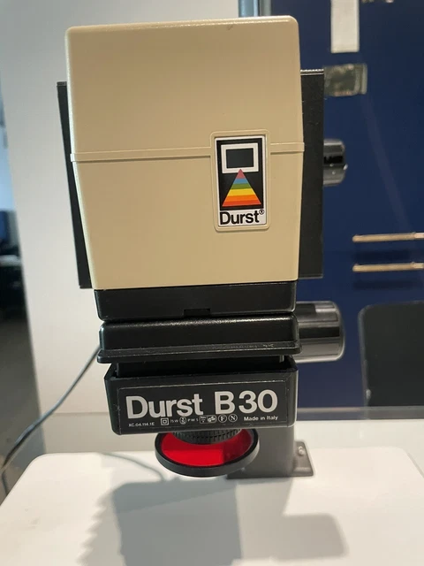 DURST B30 BLACK & White Darkroom Photo Enlarger Developing Equipment £ ...