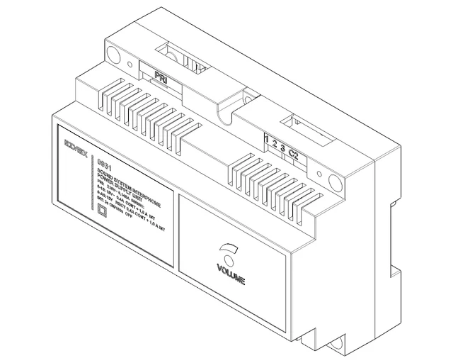 Elvox 931 Alimentatore Citofonico Sostituisce Elvox 831 Alimentatore