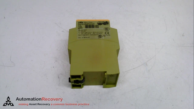 PILZ 774502, SAFETY Relay, 24Vdc, E-Stop Unit/Gate Monitor, 4.5 Watts ...