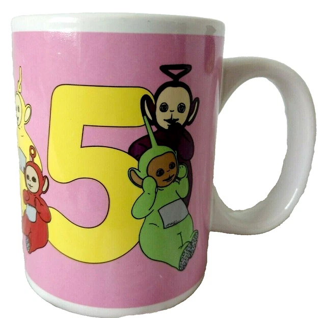 1996 VINTAGE TELETUBBIES Coffee Mug BBC Ragdoll Collectable Childrens ...