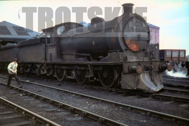 35MM SLIDE BR British Railways Steam Loco 65853 Class J27 Sunderland ...