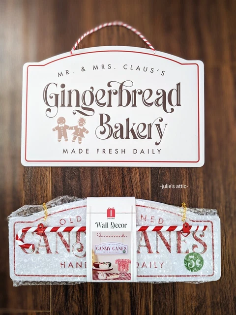 TARGET BULLSEYE PLAYGROUND Christmas 2023 Metal Signs Set of 2🎄 £38.93 ...