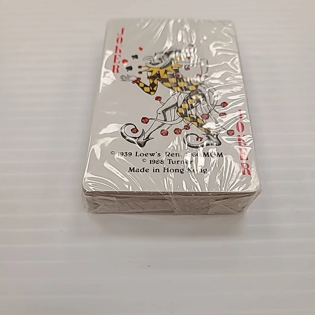 VINTAGE THE WIZARD Of Oz Playing Cards 2 Decks Tin Box - 1 Deck Still ...