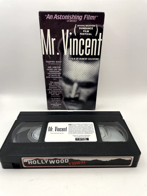 MR. VINCENT (2000) VHS Rare Drama Robert Celestino Sundance Hollywood ...
