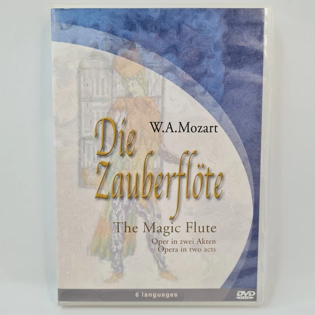 MOZART DIE ZAUBERFLOTE The Magic Flute DVD 1999 - Opera in two acts ...