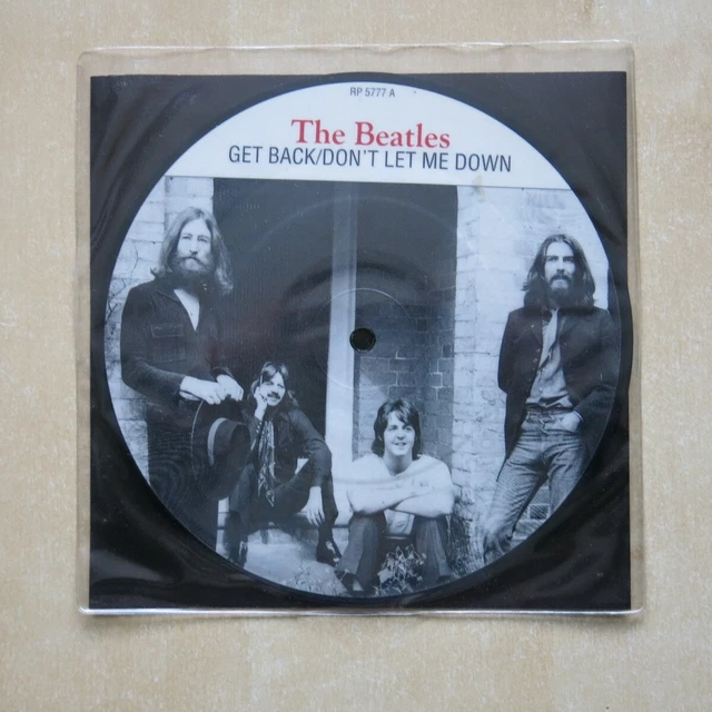 THE BEATLES GET Back UK 20th Anniversary 7" picture disc £29.99 ...