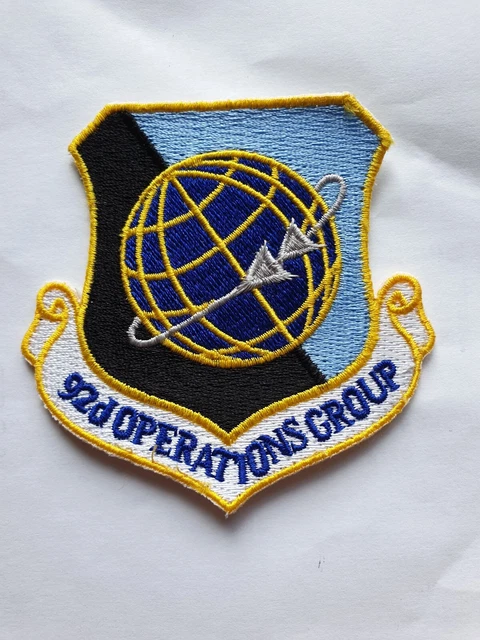 US AIR FORCE 92d Operations Group Patch USAF EUR 8,46 - PicClick FR