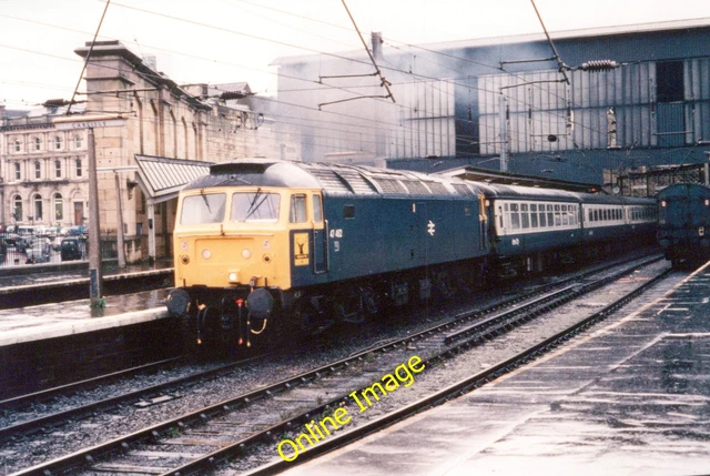 RAILWAY PHOTO 6X4 Class 47 47462 departs Carlisle c1985 £1.40 - PicClick UK