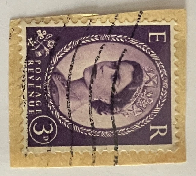 RARE QUEEN ELIZABETH Purple Postage Revenue 3D Stamp Used £280.00 ...