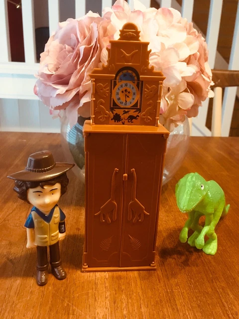 ANDYS DINOSAUR ADVENTURES Clock And Andy Toy Figure New Prehistoric ...