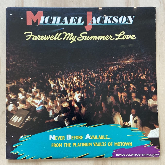 LP VINILE MICHAEL Jackson Farewell My Summer Love 1984 Motown con ...