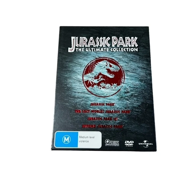 JURASSIC PARK : The Ultimate Collection 4-Disc DVD Sam Neil Region 4 ...