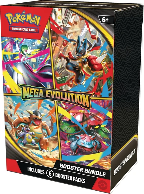 POKEMON TCG: MEGA Evolution Booster Bundle - 6 Packs £61.48 - PicClick UK