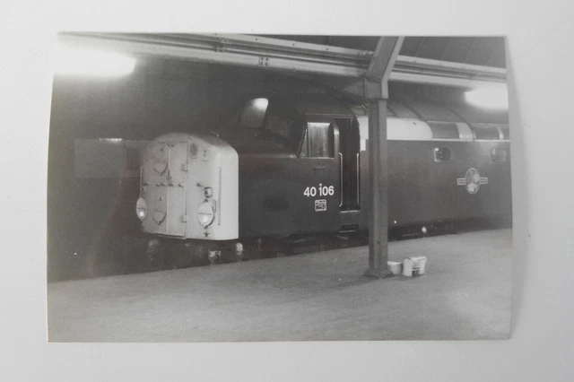 CLASS 40 NO 40106 Diesel Locomotive Carlisle Photograph EUR 1,15 ...