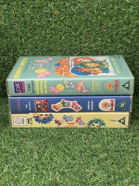 3X TOTS TV VHS VIDEOS AMERICAN ADVENTURE / KITTENS / CAMEL AND OTHER ...
