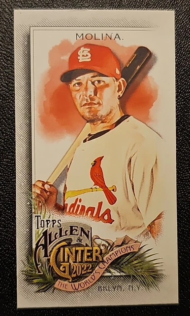 YADIER MOLINA A & G dos MINI SP 2022 Allen & Ginter No. 1 Cardinals EUR ...
