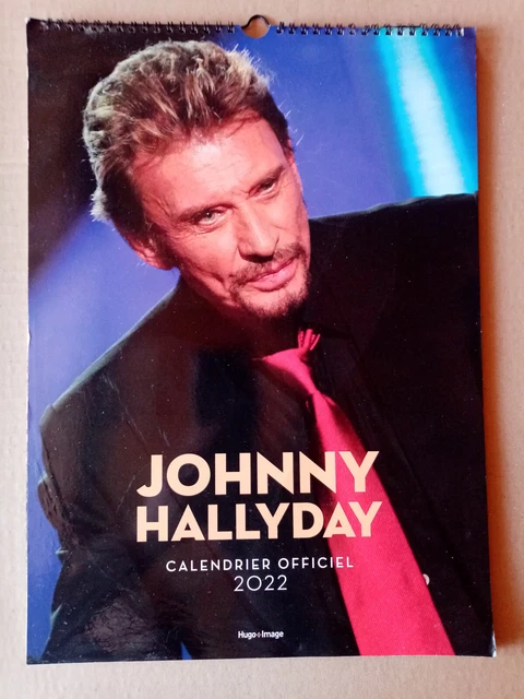 CALENDRIER 2022 GRAND Format : Johnny Hallyday EUR 8,50 - PicClick FR