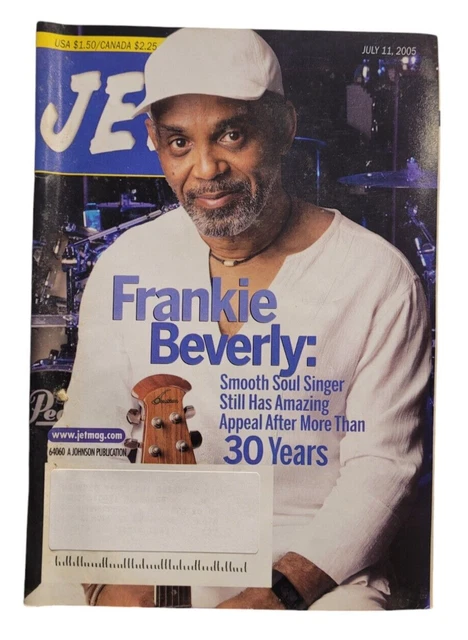 JET MAGAZINE JULY 11, 2005 Frankie Beverly Cover Vol. 108 No. 2 £10.23 ...