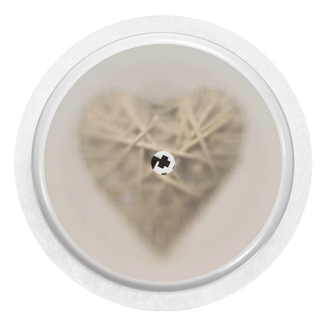 AUFKLEBER STICKER FÜR FreeStyle Libre 2 Sensor 2x Herzschimmer myDili ...