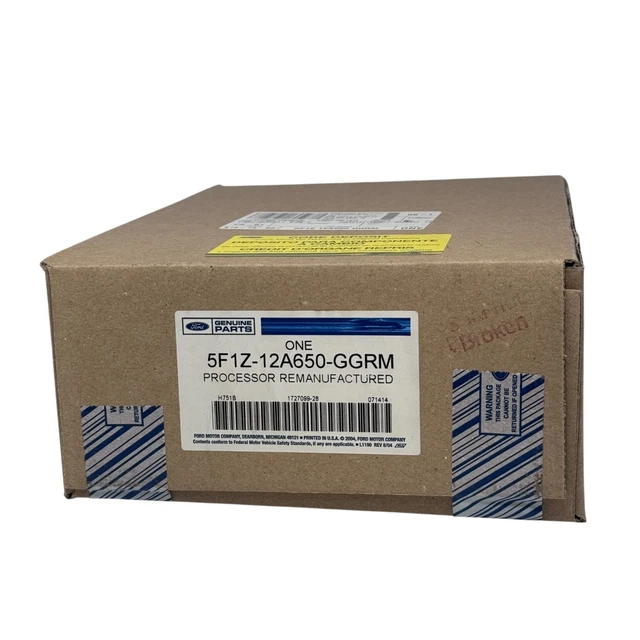 OEM FORD PCM ECU Engine Computer 5F1Z-12A650-GGRM (Reman) GSF6 / MD1 ...