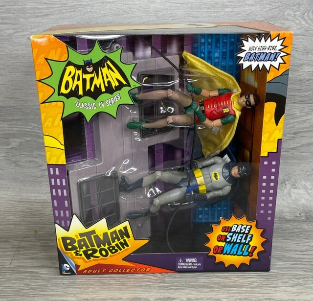 BATMAN 1966 CLASSIC TV Series, Robin Wall Climbing Figure Pack, New ...