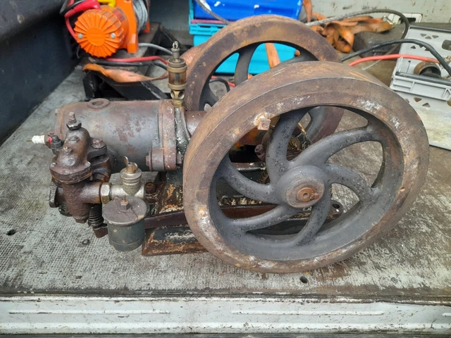 STUART TURNER 1/2HP Petrol Open Crank Water Cooled Stationary Engine ...