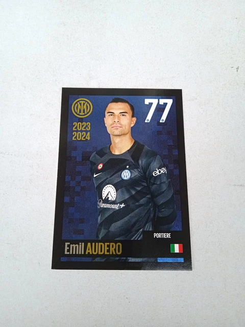 INTER 2023-2024 OFFICIAL Sticker Collection Card N. I 3 *Emil Audero ...