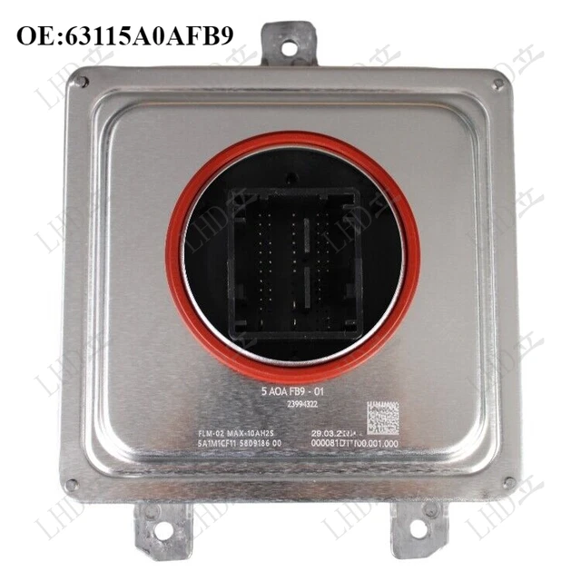 LED HEADLIGHT CONTROL Module 63115A0AFB9 For 2022 BMW X3 G01 X4 LCI G30 ...