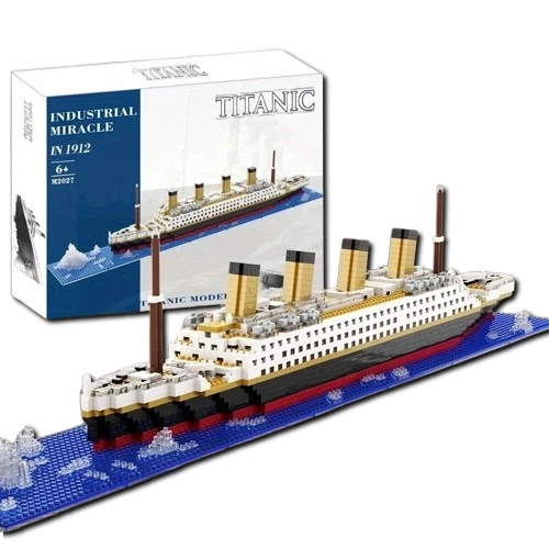 KIT LEGO ICONES Scène Bateau Titanic Iceberg Jouet Cadeau Enfant Adulte ...