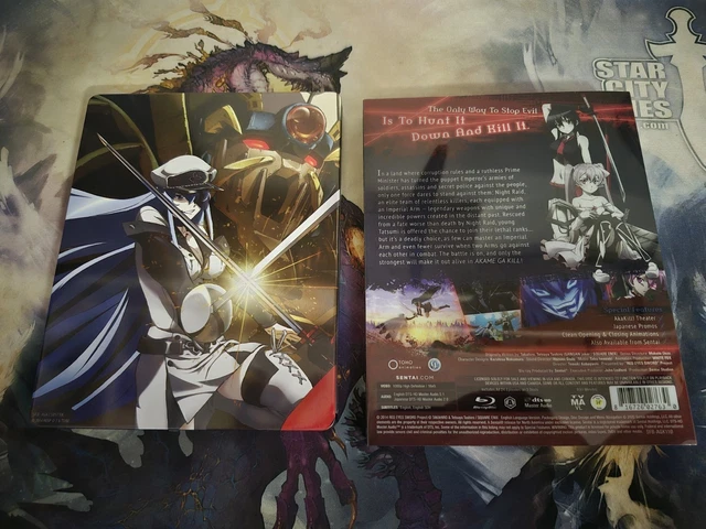 AKAME GA KILL • Complete Series (Blu-ray) Limited Steelbook w ...