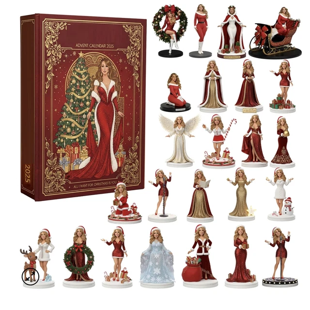 MARIAH CAREYS CHRISTMAS Advent Calendars 2025 24Day Christmas Countdown ...