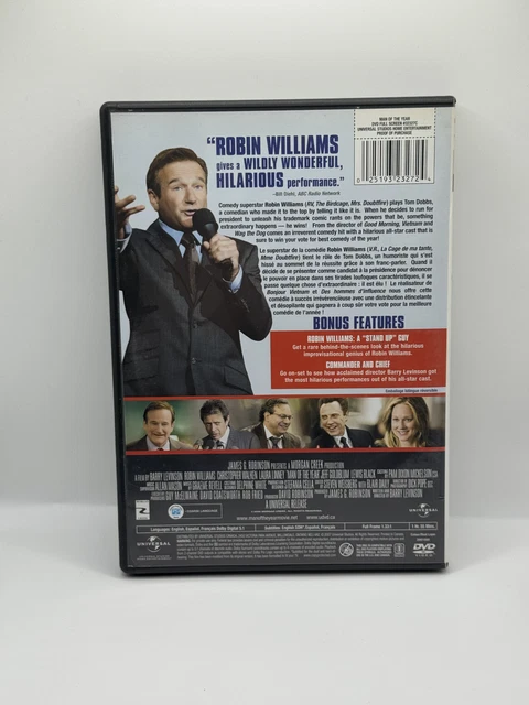 MAN OF THE Year (DVD, 2007) Full Screen Edition - TESTED AND WORKS $5. ...