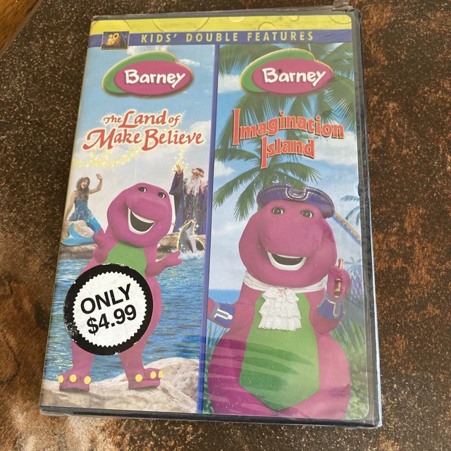 DOUBLE FEATURE BARNEY Imagination Island & The Land Of Make Believe DVD ...
