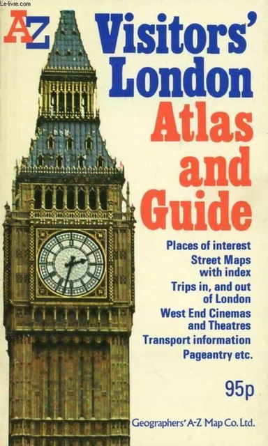 3252452 - A-Z visitor's London atlas and guide - Geographers' A-Z Map ...
