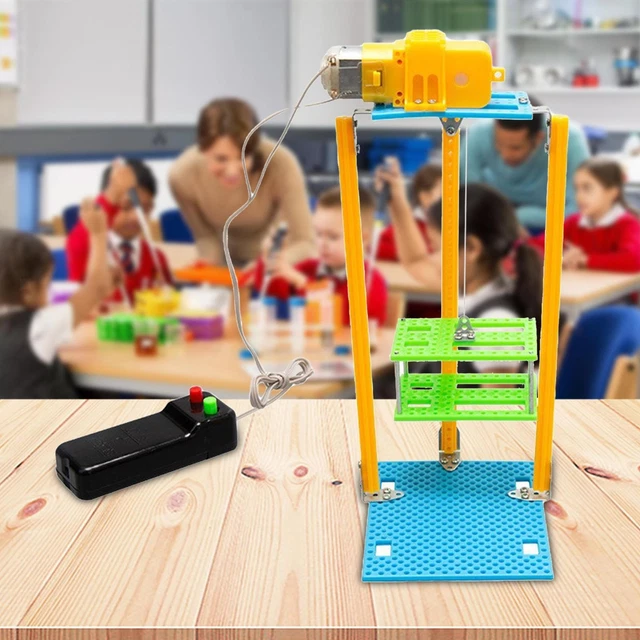TEACHING PROJECTS SCIENCE Experiment Set Vertical Elevator Lift Physics ...