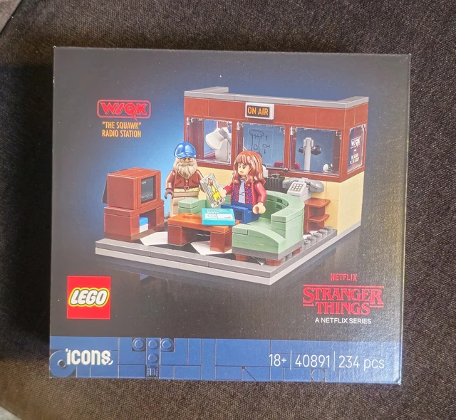 LEGO 40891 STRANGER Things Wsqk The Squawk Radio Station £110.00 ...
