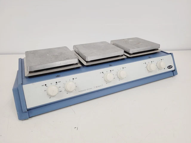 STUART 3 POSITION Hotplate Magnetic Stirrer SB 162-3 Lab £335.00 ...