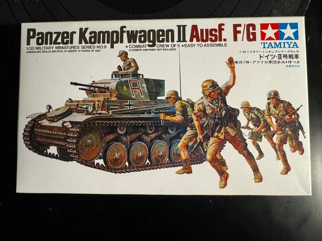 TAMIYA TANK MODEL kit 1:35 German Panzer Kampfwagen II New £17.20 ...