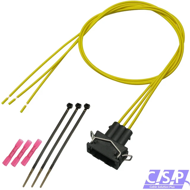 REPARATURSATZ JPT STECKER 3-polig passt zu VW 357972753 / 357 972 753 ...