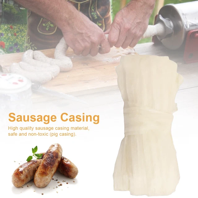 DRYING EDIBLE SAUSAGE Casings Packaging Pork Intestine Sausage £8.45 ...