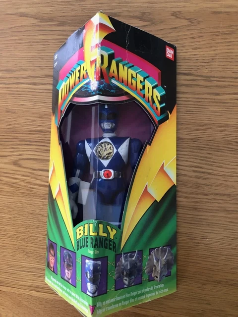 MIGHTY MORPHIN POWER Rangers 8" Blue Ranger Billy £15.00 - PicClick UK