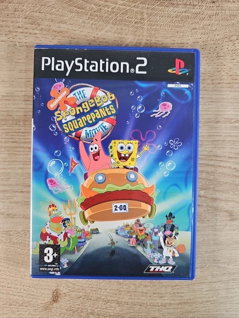 THE SPONGEBOB SQUAREPANTS Movie - PlayStation 2 PS2 Game PAL Complete £ ...