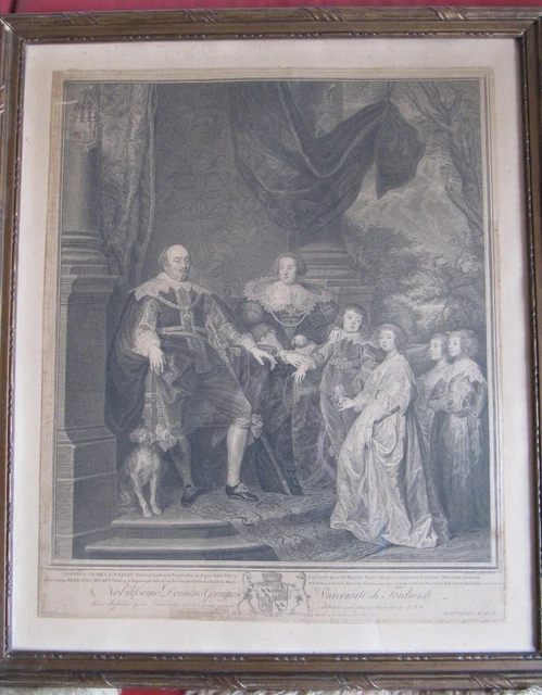 ANTIKER GROSSER KUPFERSTICH Bernadus Baron EUR 189,00 - PicClick FR